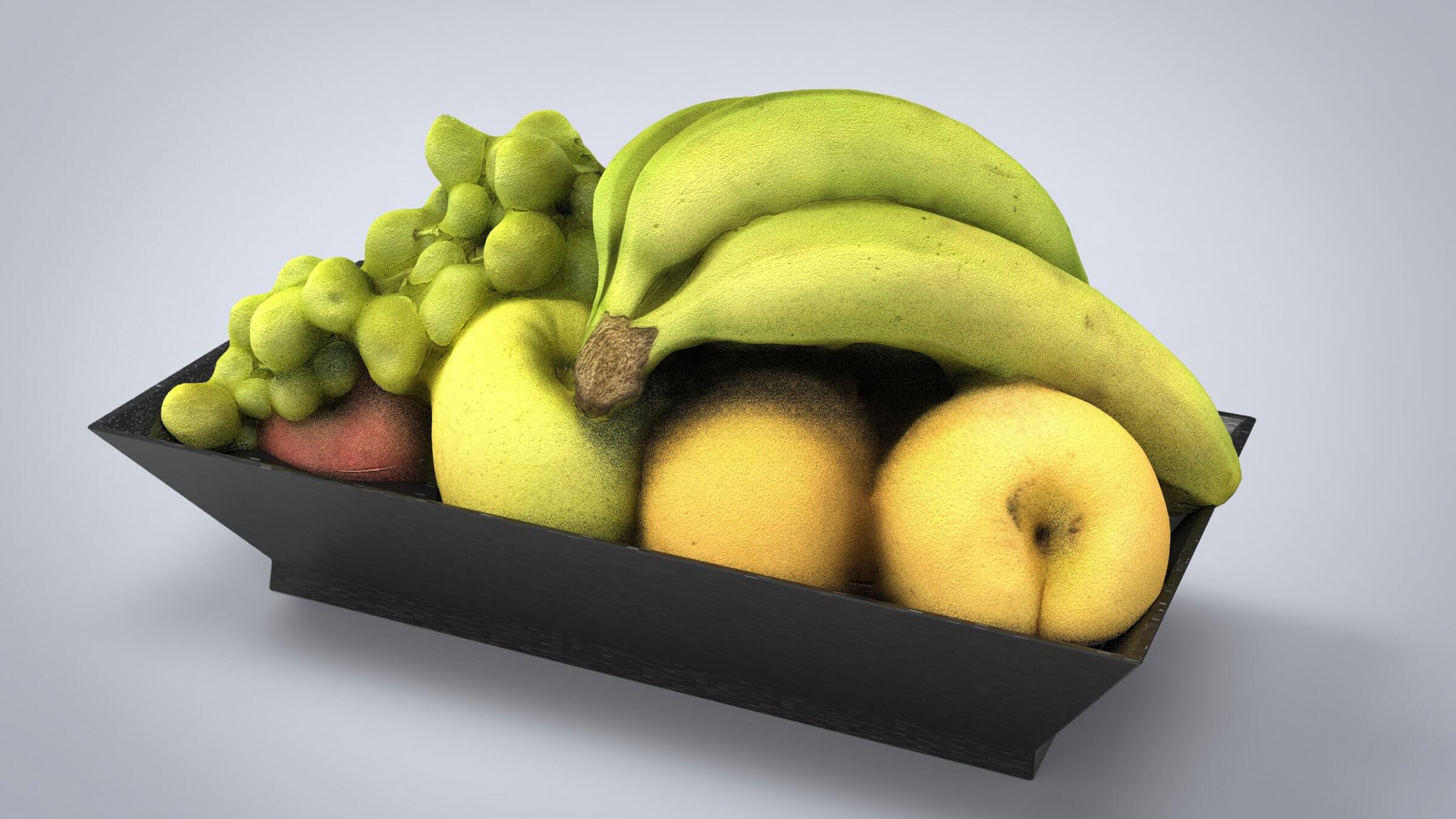 Fruit Plate - 3D Model by alenfsl