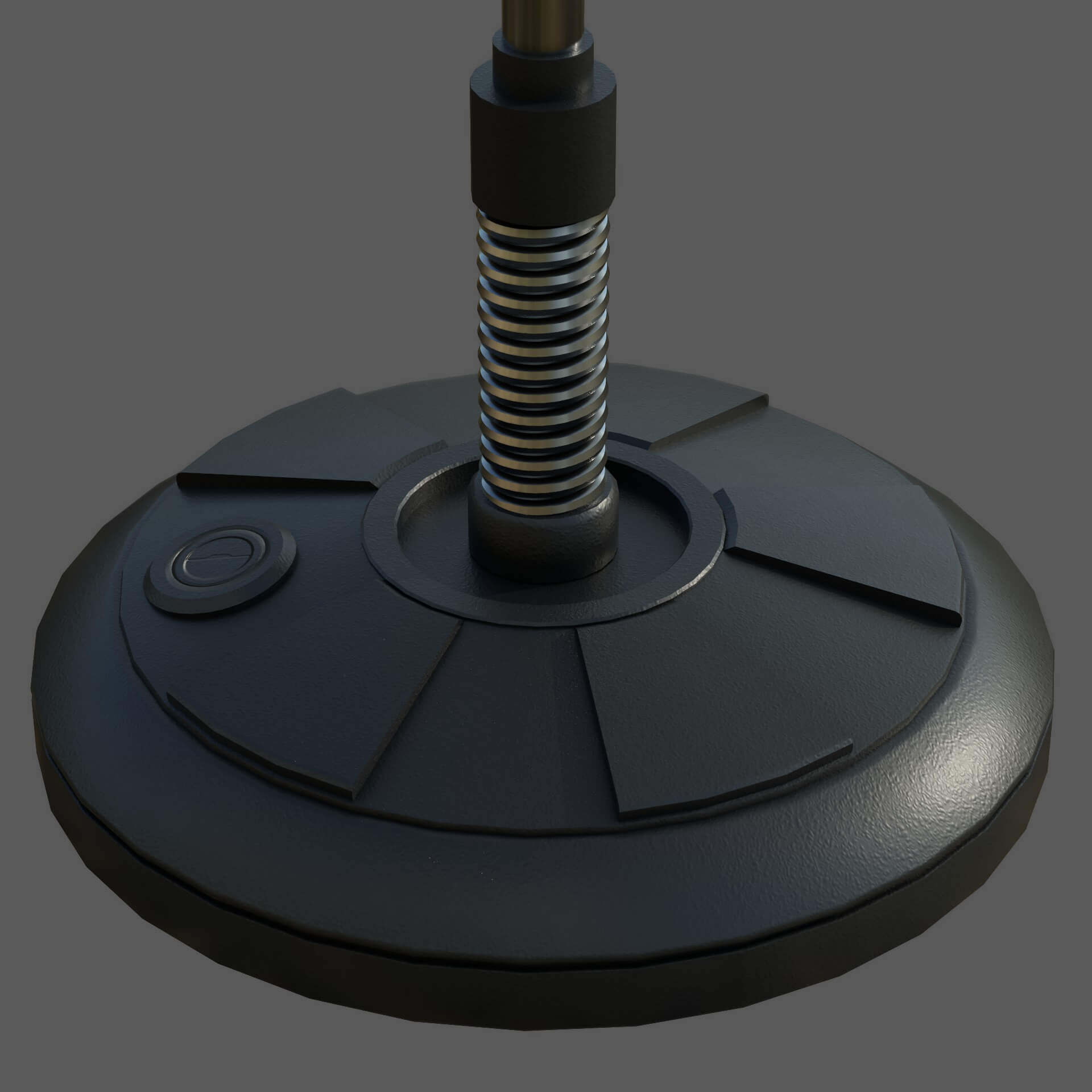 Height Adjustable Punching Bag - 3D Model by alenfsl