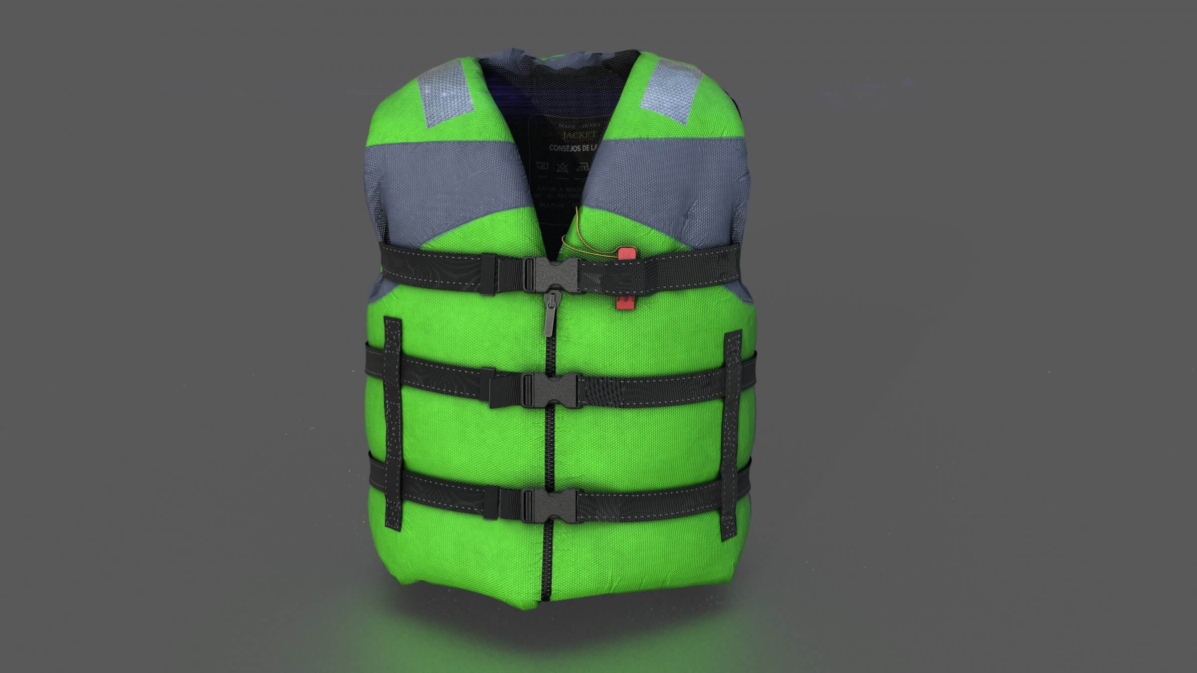 Life Jacket - 3D Model by alenfsl