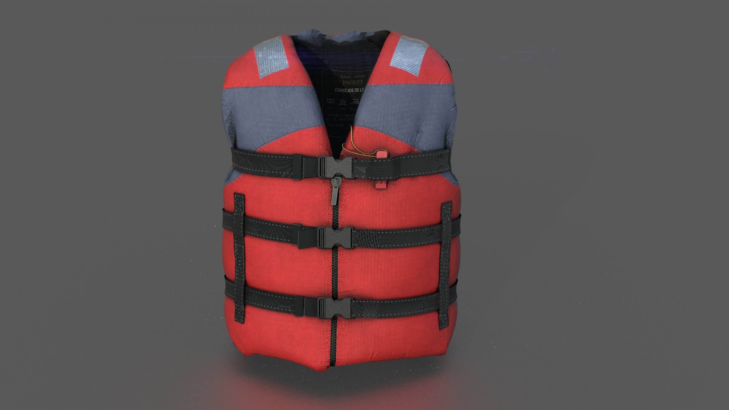 Life Jacket - 3D Model by alenfsl