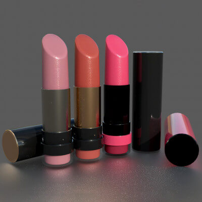 Lipstick - 3D Model by alenfsl