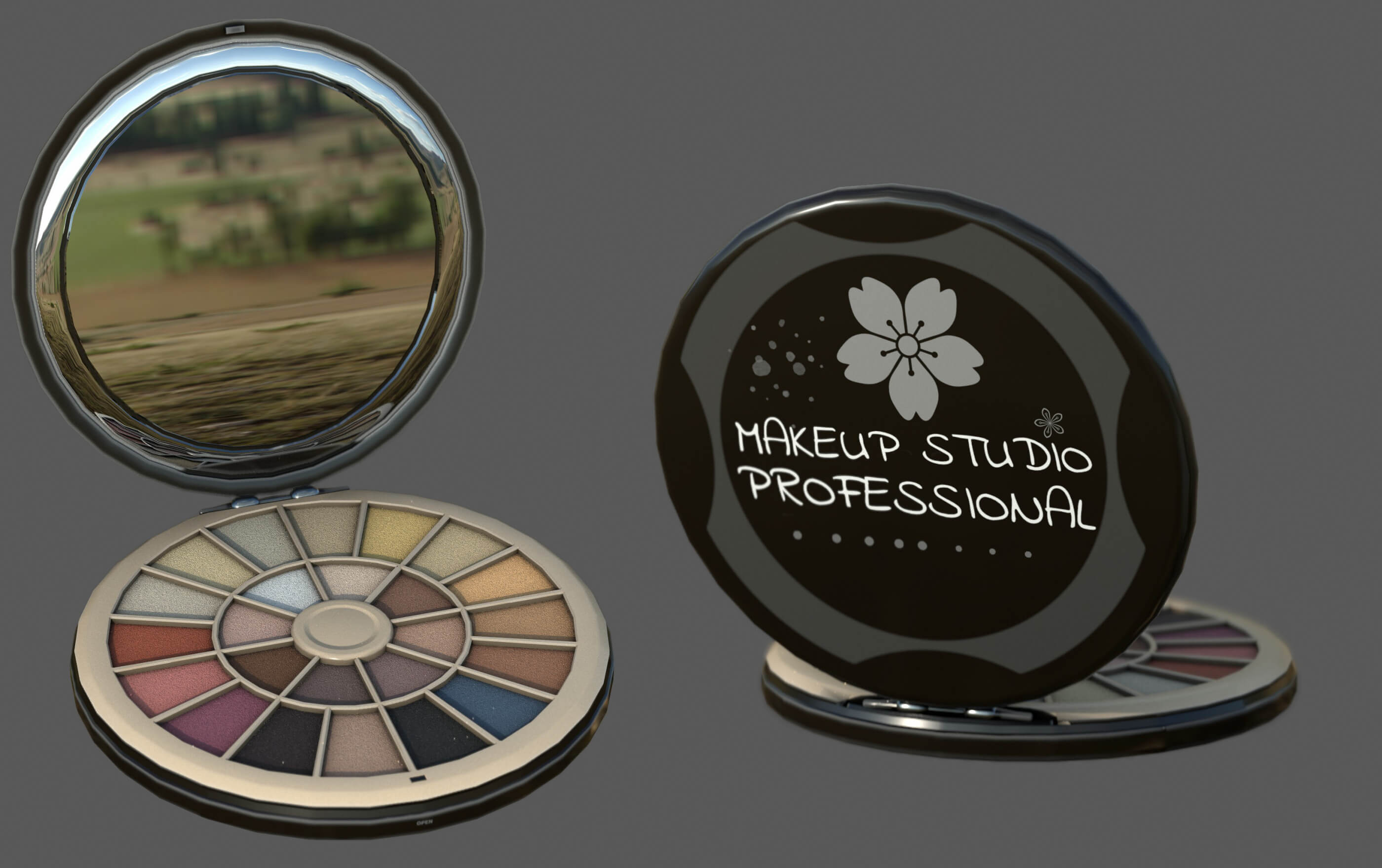 Make Up Eye Shades - 3D Model by alenfsl