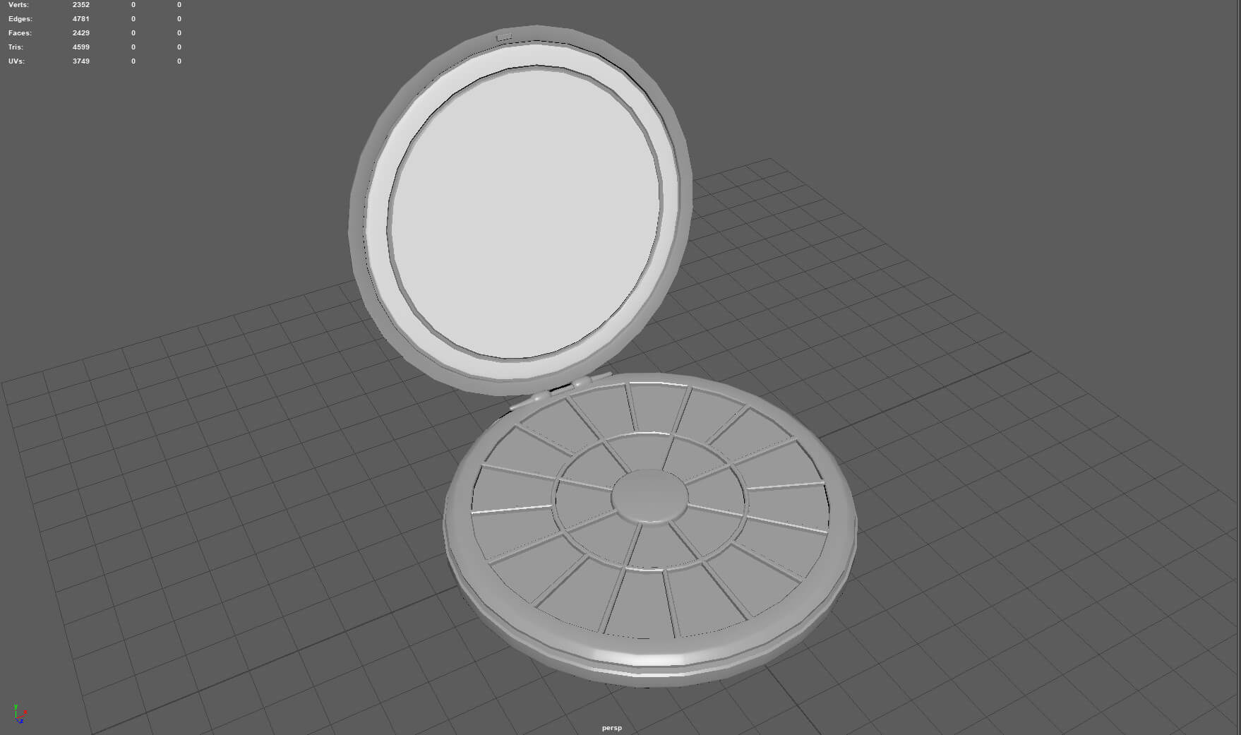 Make Up Eye Shades - 3D Model by alenfsl