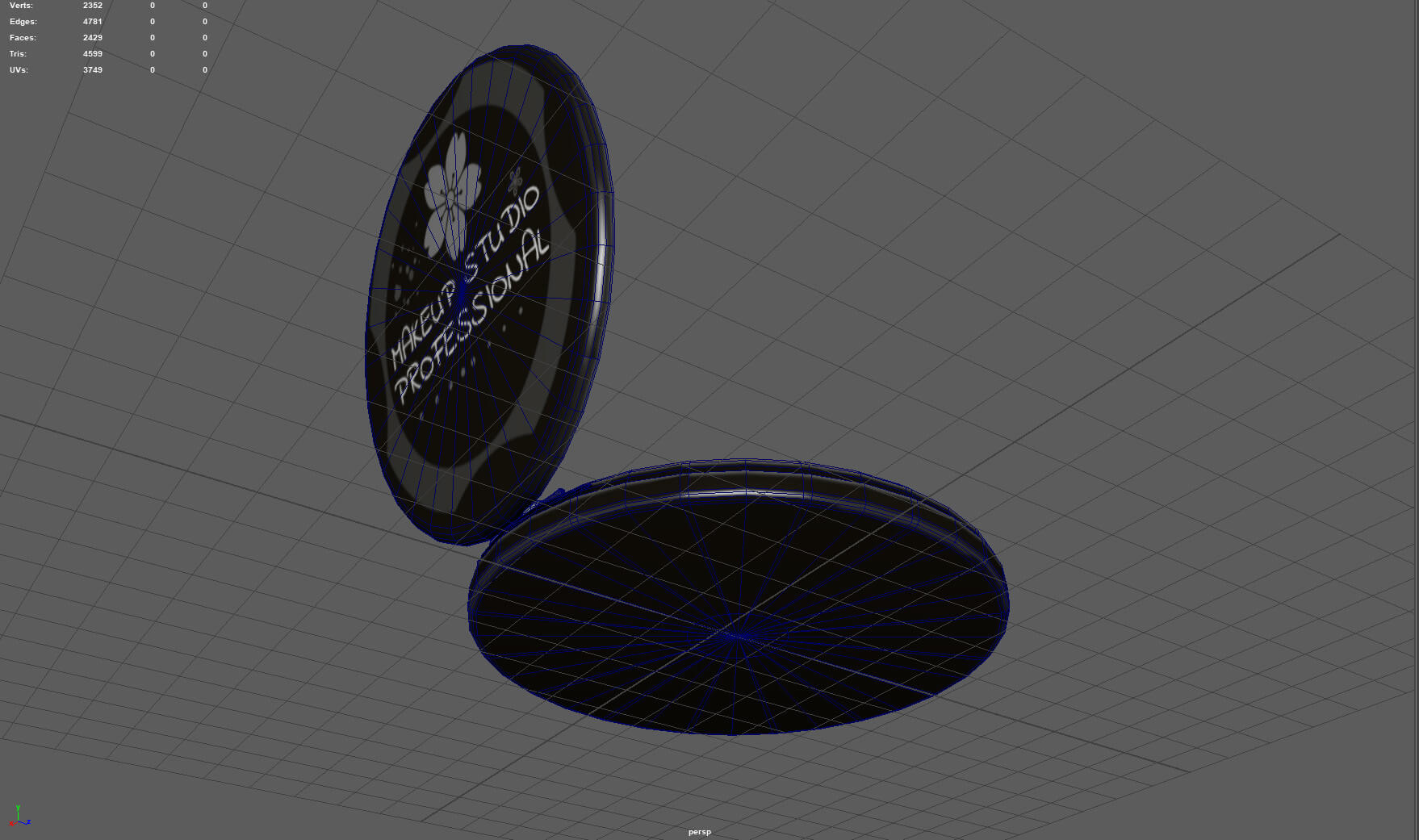 Make Up Eye Shades - 3D Model by alenfsl