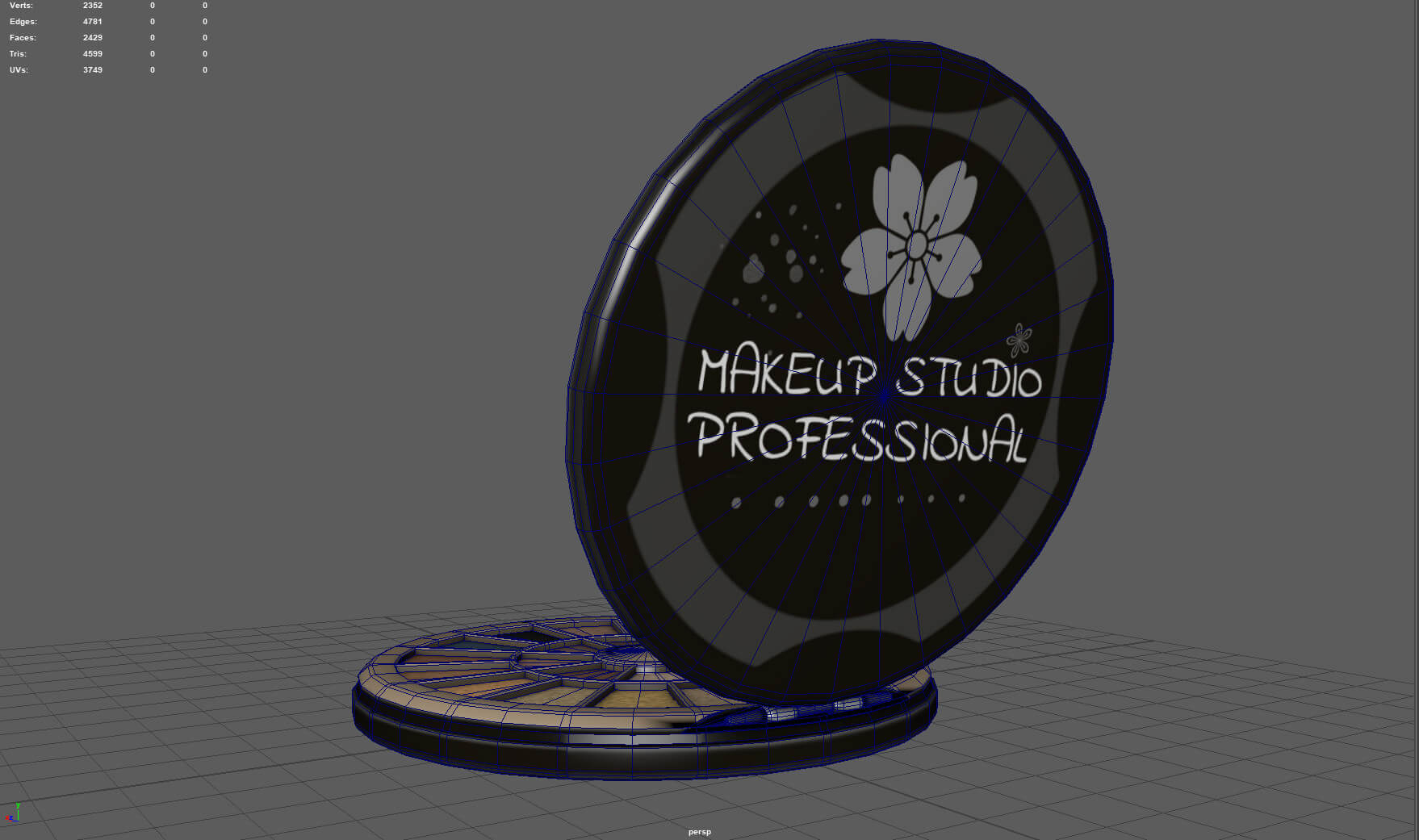 Make Up Eye Shades - 3D Model by alenfsl