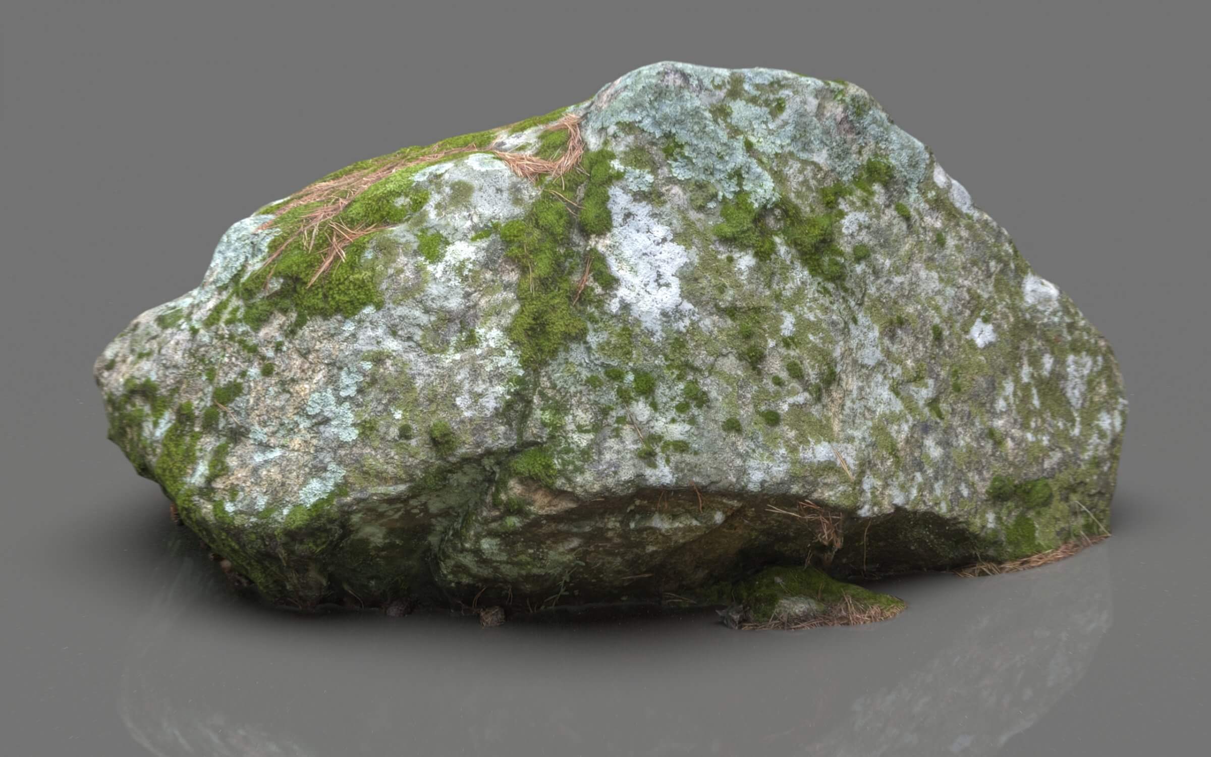 Moss Rock 2 - 3D Model by alenfsl