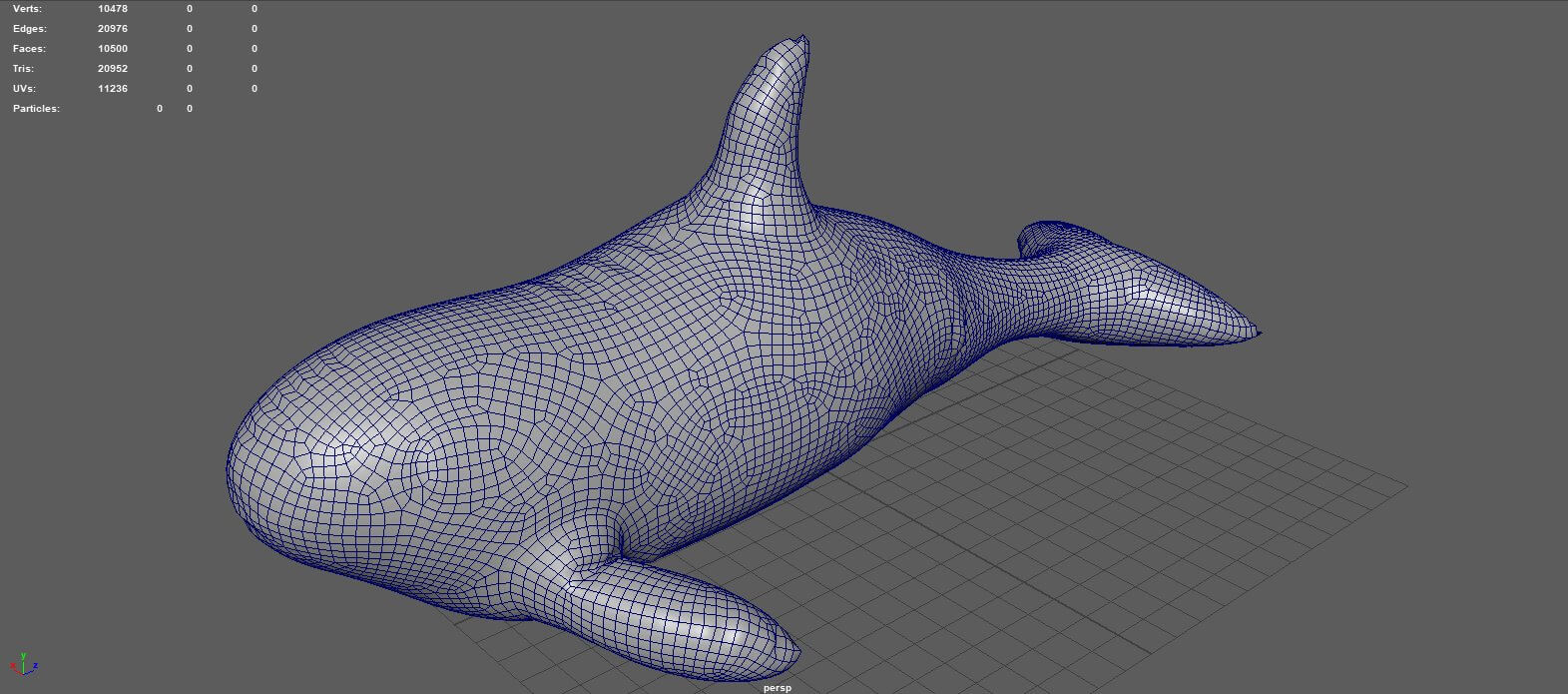 Orca Pool Float - 3D Model by alenfsl