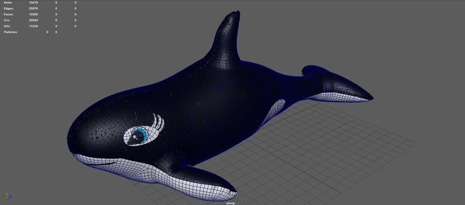 Orca Pool Float - 3D Model by alenfsl