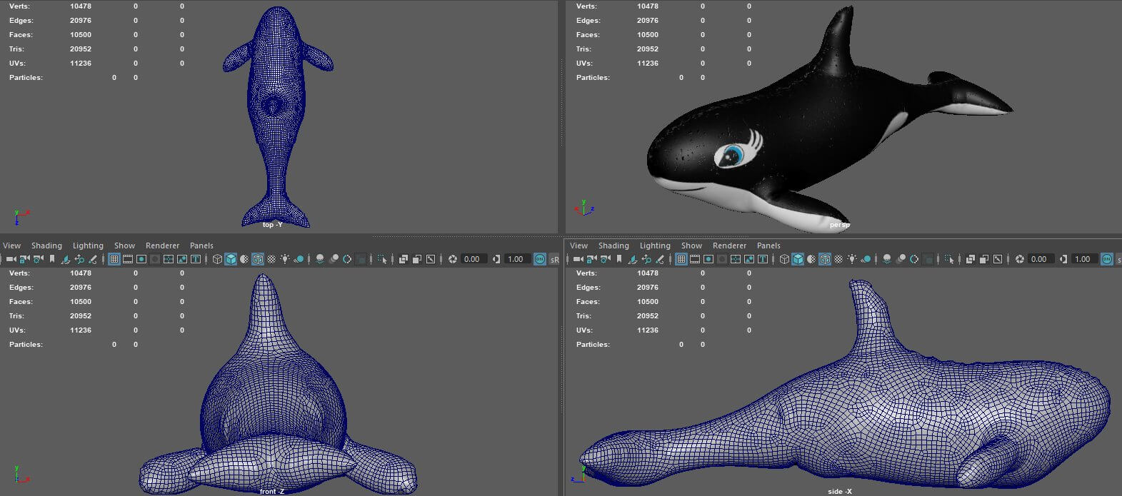 Orca Pool Float - 3D Model by alenfsl