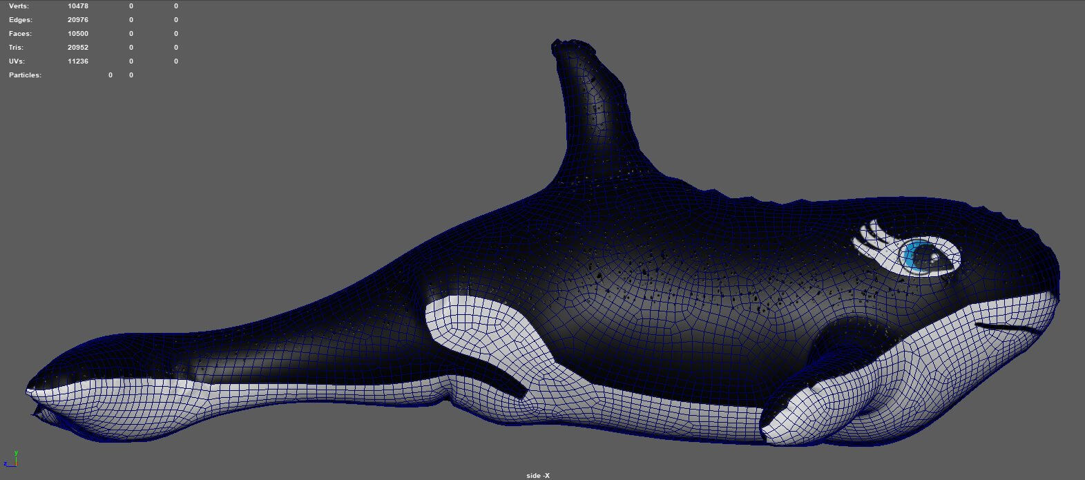 Orca Pool Float - 3D Model by alenfsl