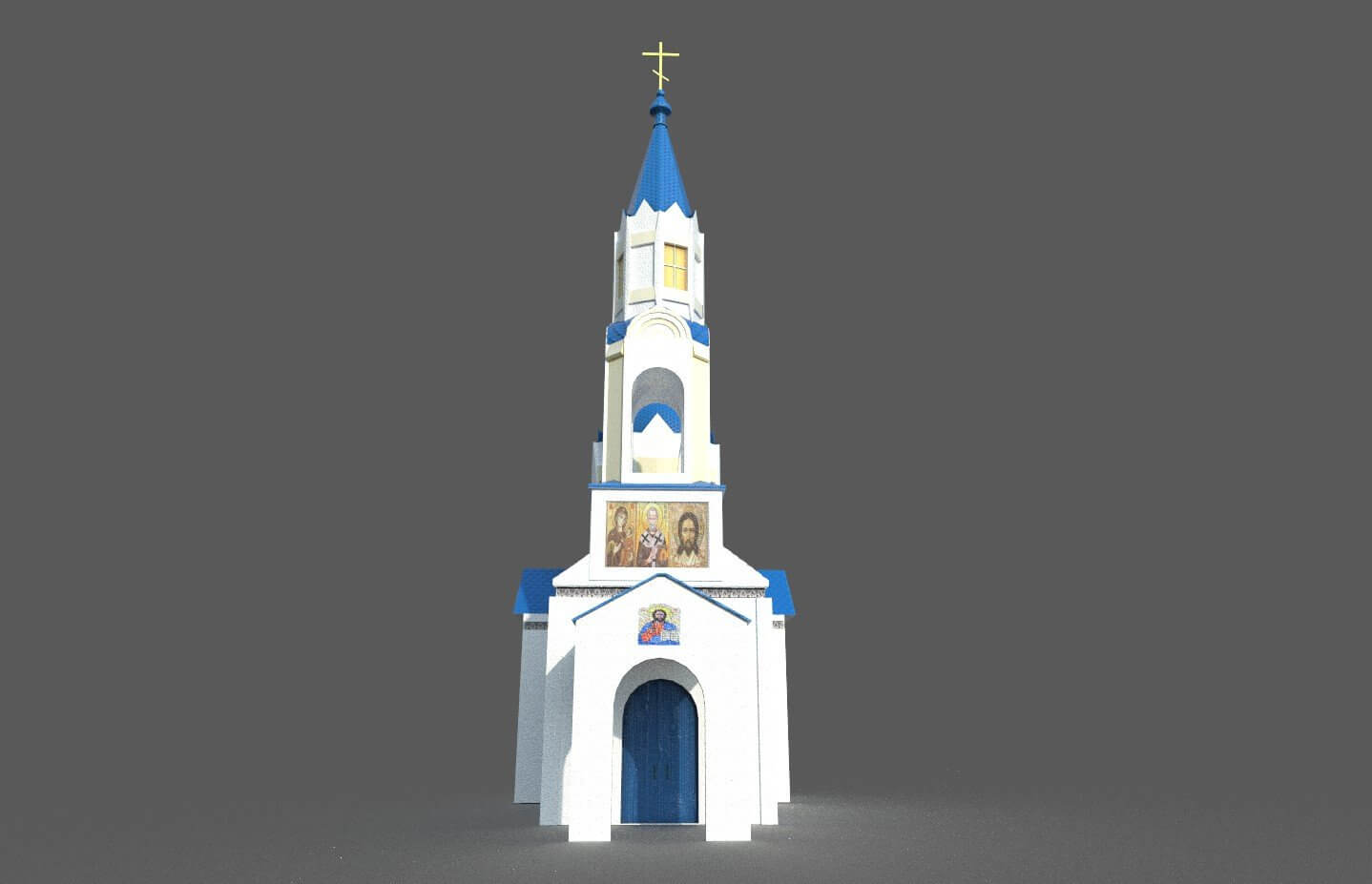 Ortodox Church - 3D Model by alenfsl