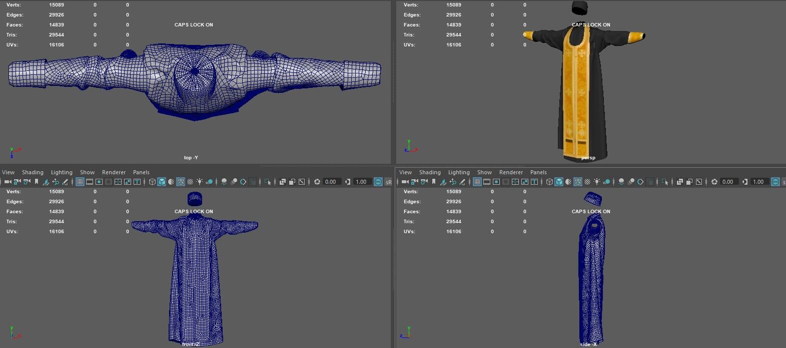 Ortodox Vestment - 3D Model by alenfsl