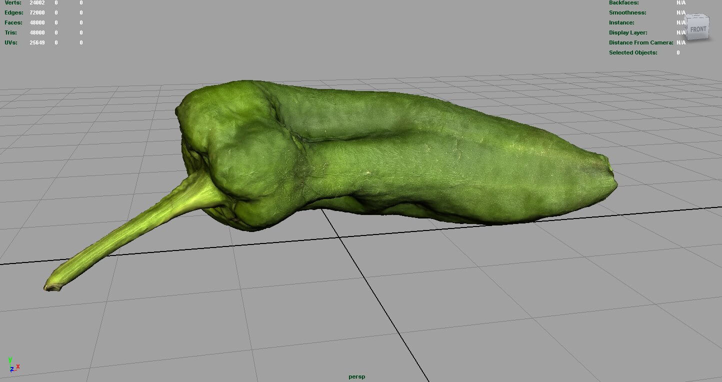 Pepper - 3D Model by alenfsl