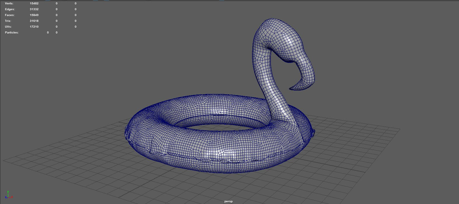 Pool Floats - 3D Model by alenfsl