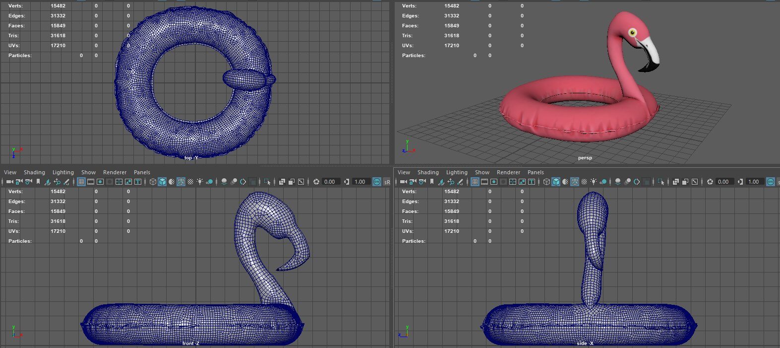 Pool Floats - 3D Model by alenfsl