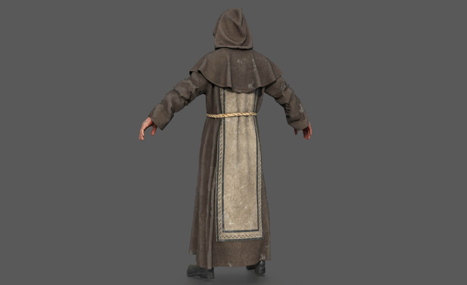 Possessed Monk - 3D Model by alenfsl