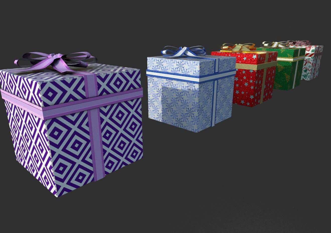 Present Box - 3D Model by alenfsl
