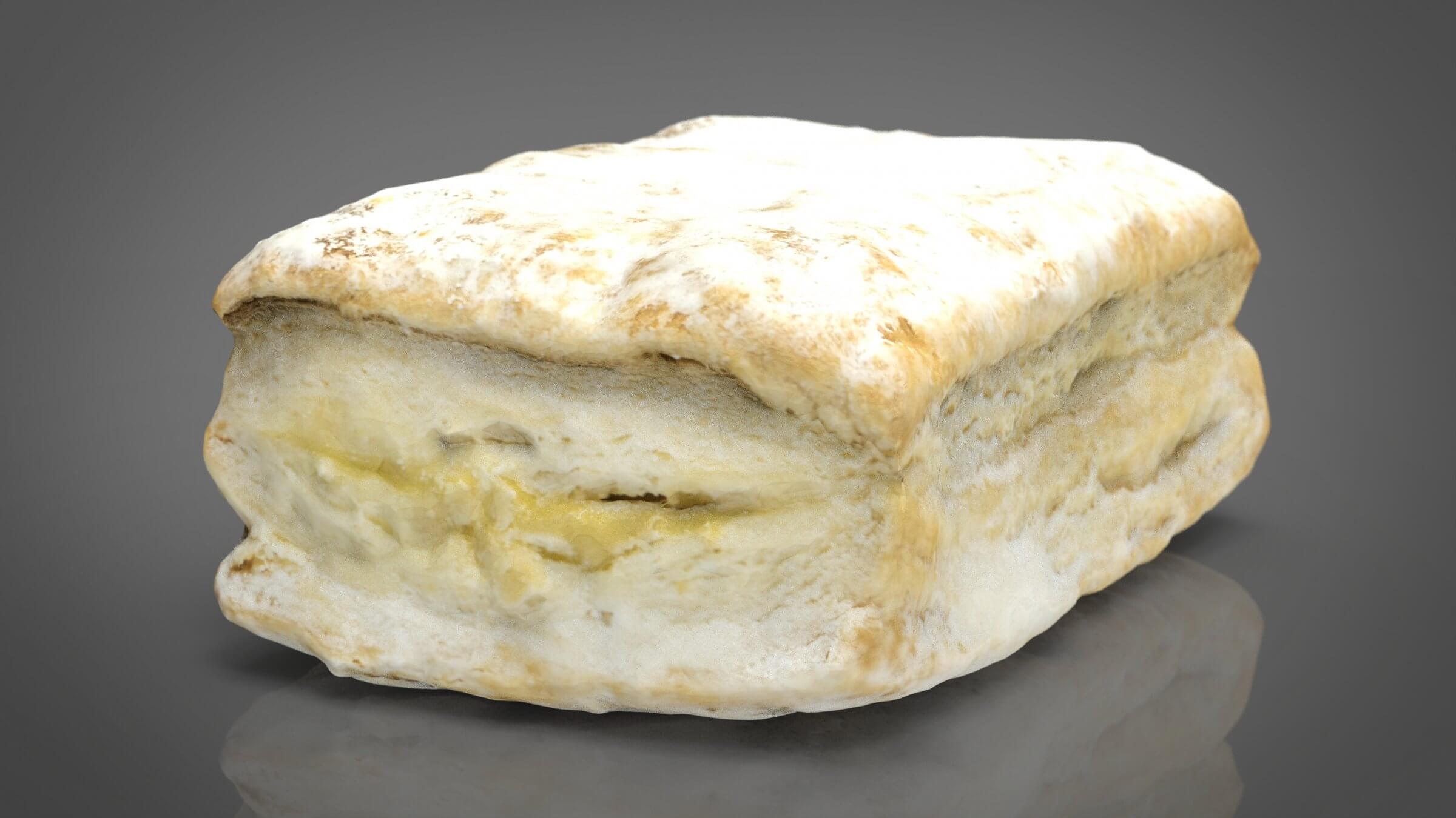 Puff Pastry - 3D Model by alenfsl