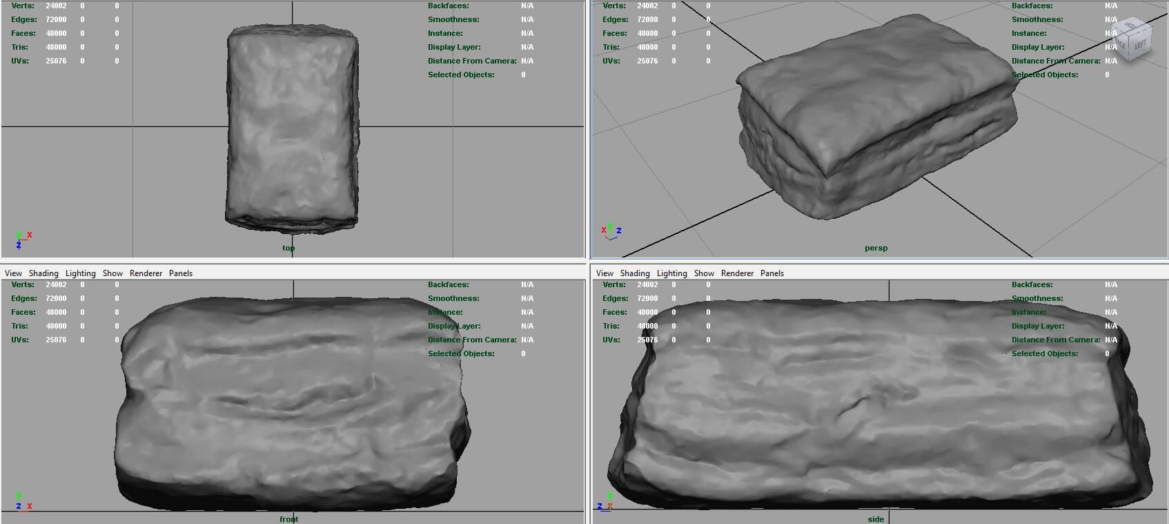 Puff Pastry - 3D Model by alenfsl