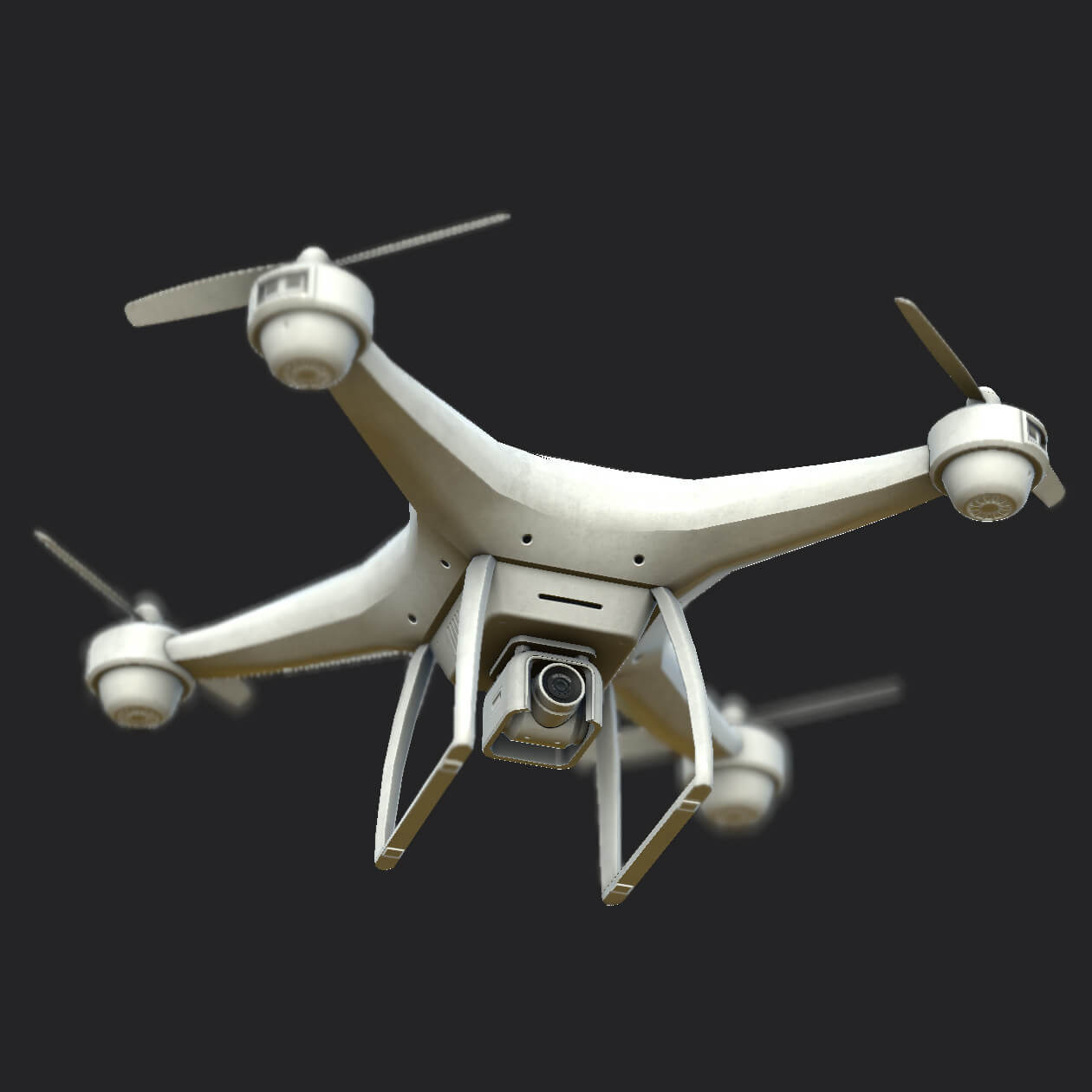 Quadcopter Drone - 3D Model by alenfsl