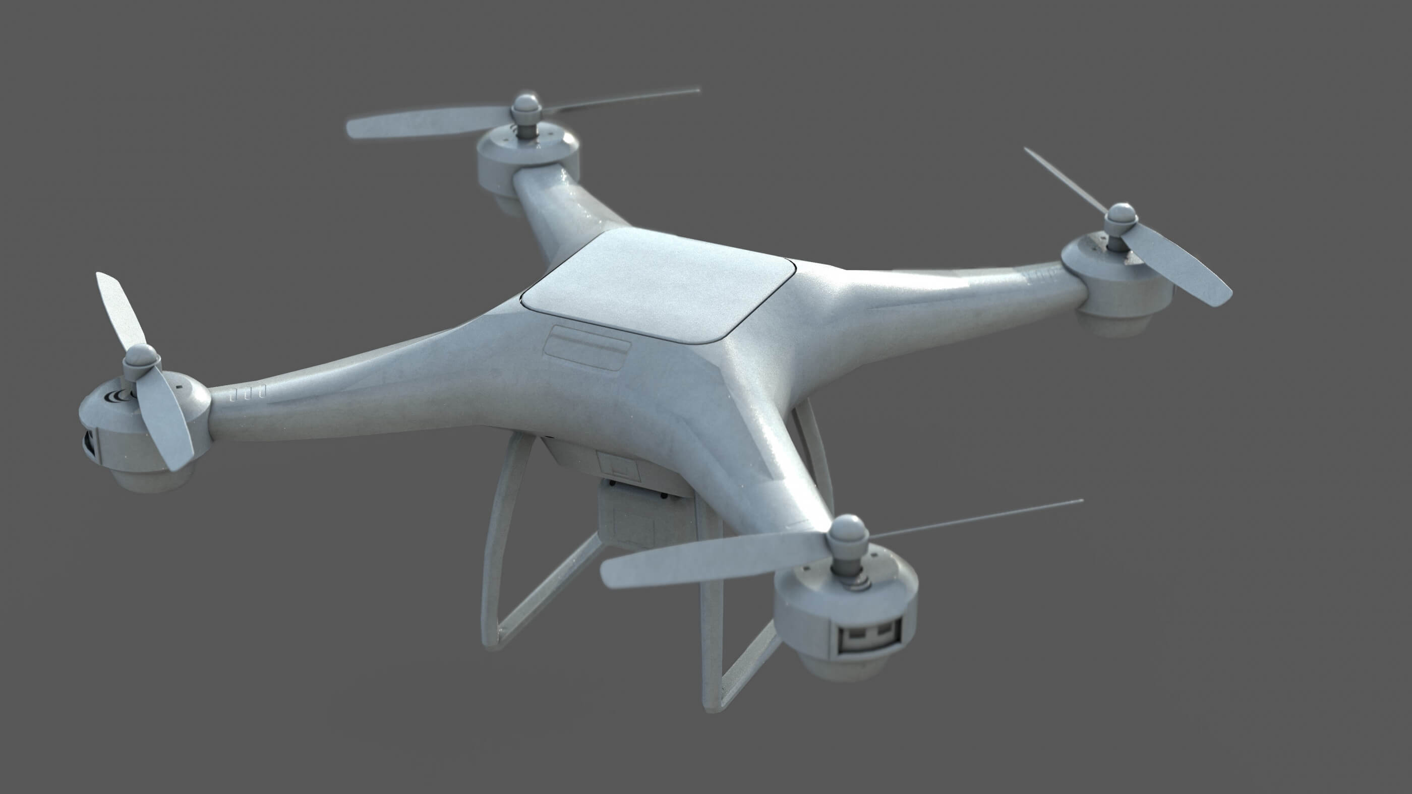 Quadcopter Drone - 3D Model by alenfsl
