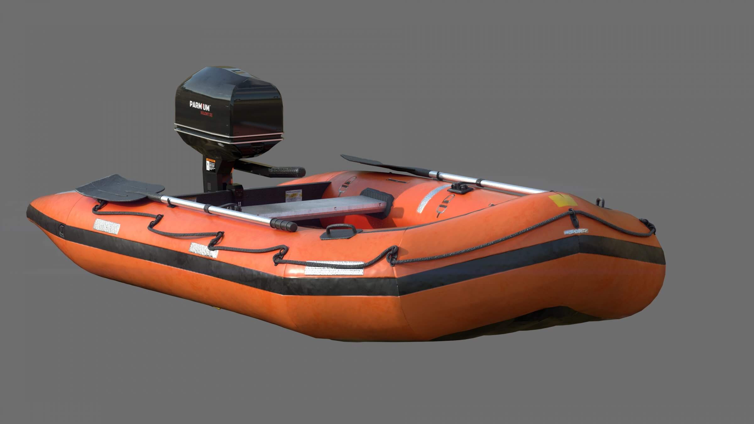 Rescue Boat - 3D Model by alenfsl