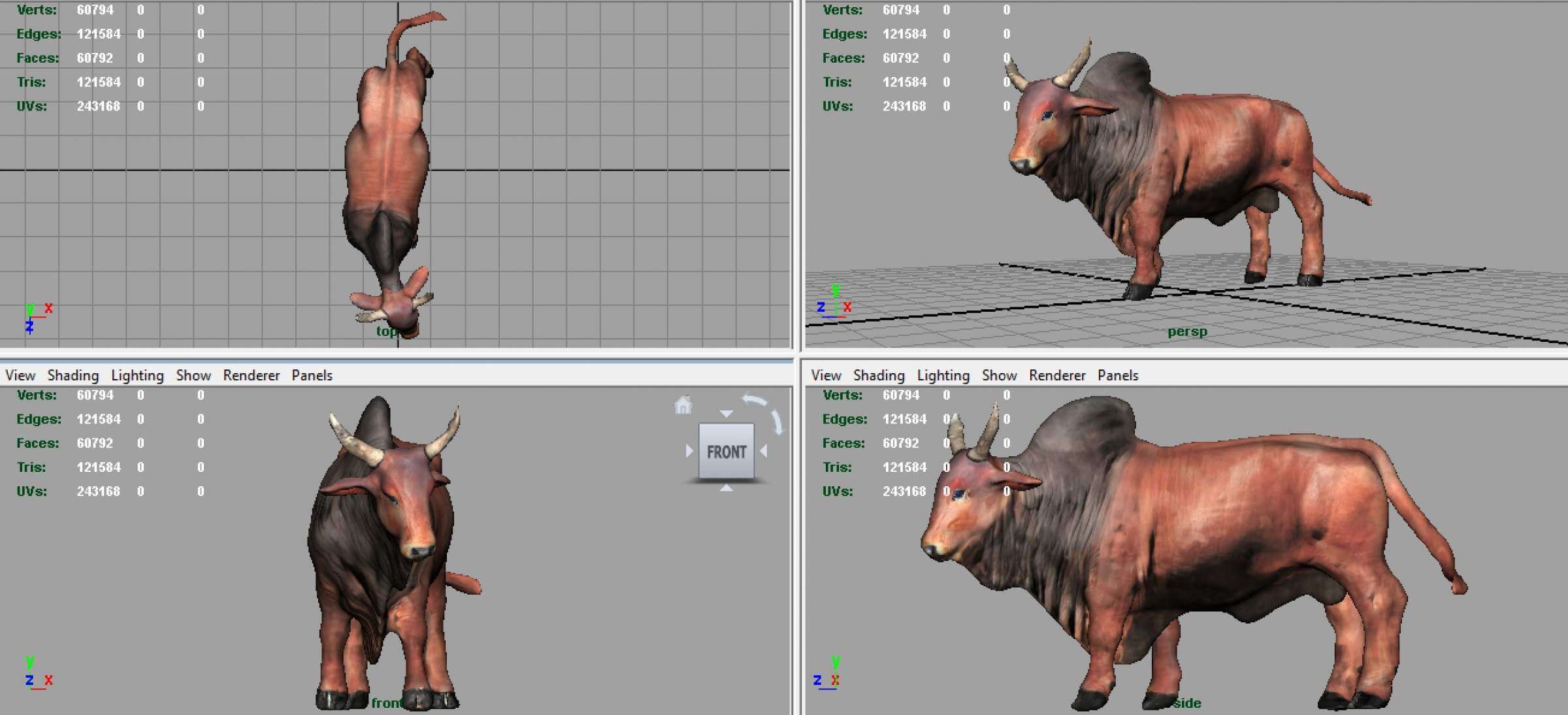 Sacred Cow - 3D Model by alenfsl