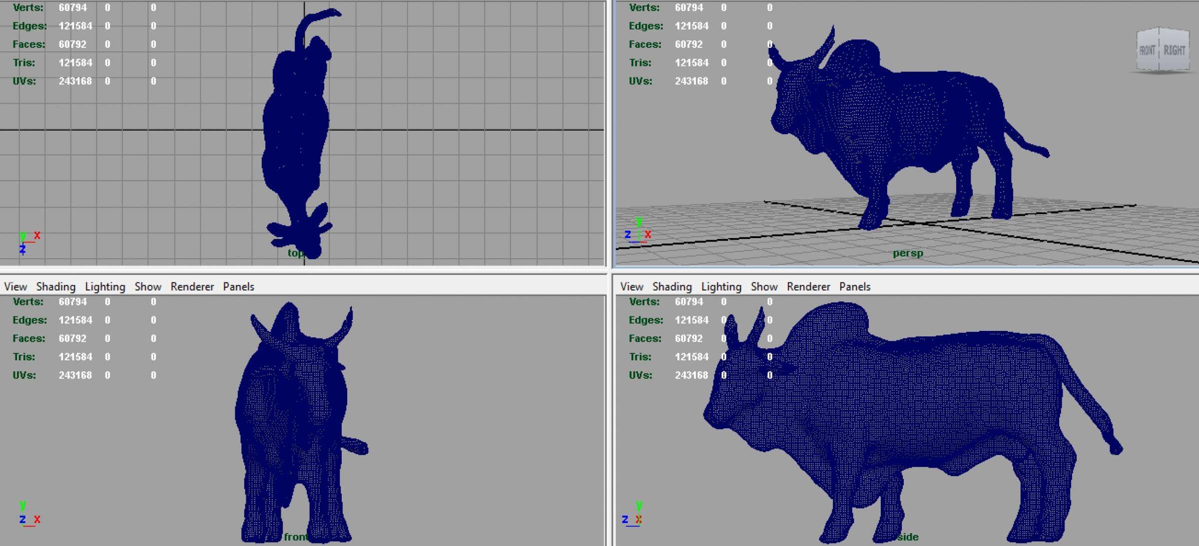Sacred Cow - 3D Model by alenfsl