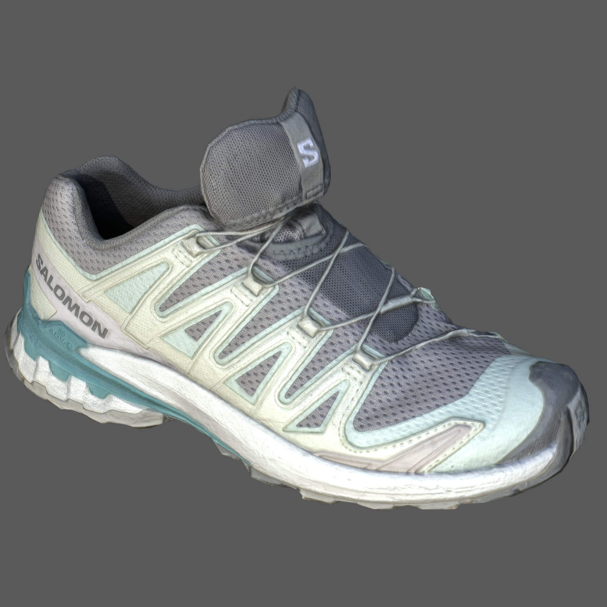 Salomon Female Sneakers - 3D Model by alenfsl