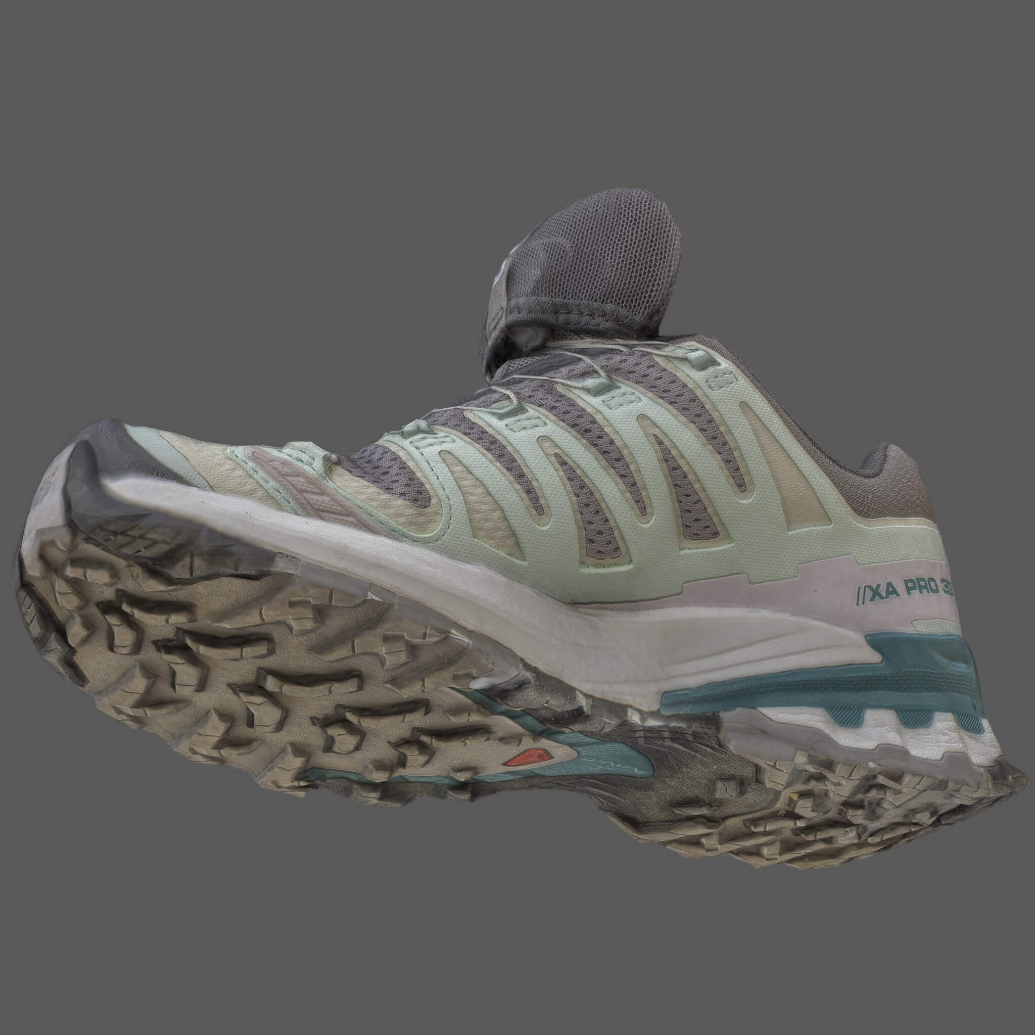 Salomon Female Sneakers - 3D Model by alenfsl