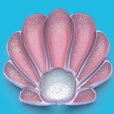 Shell Inflatable Mattress - 3D Model by alenfsl