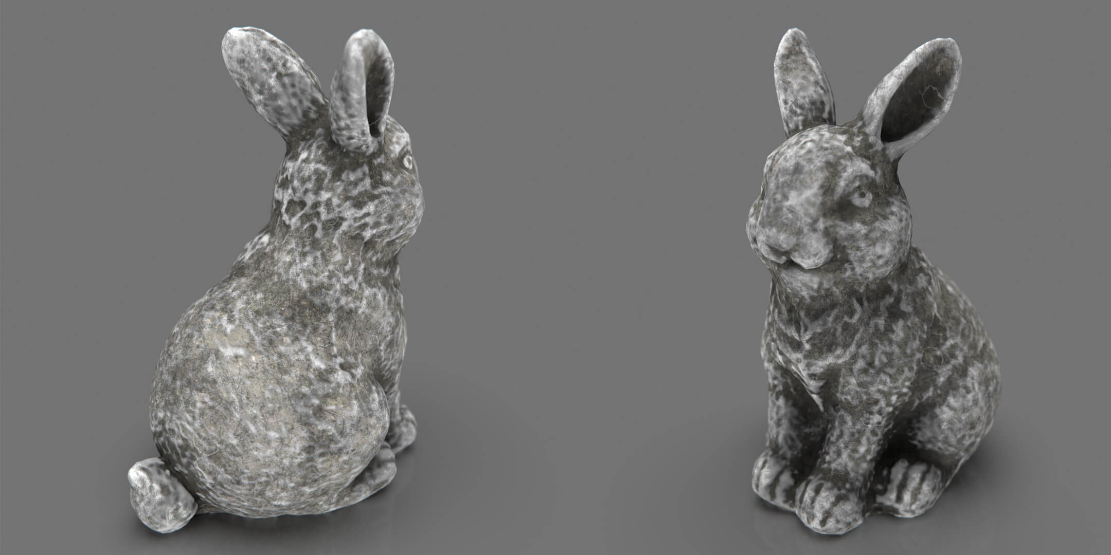 Sitting Rabbit - 3D Model by alenfsl