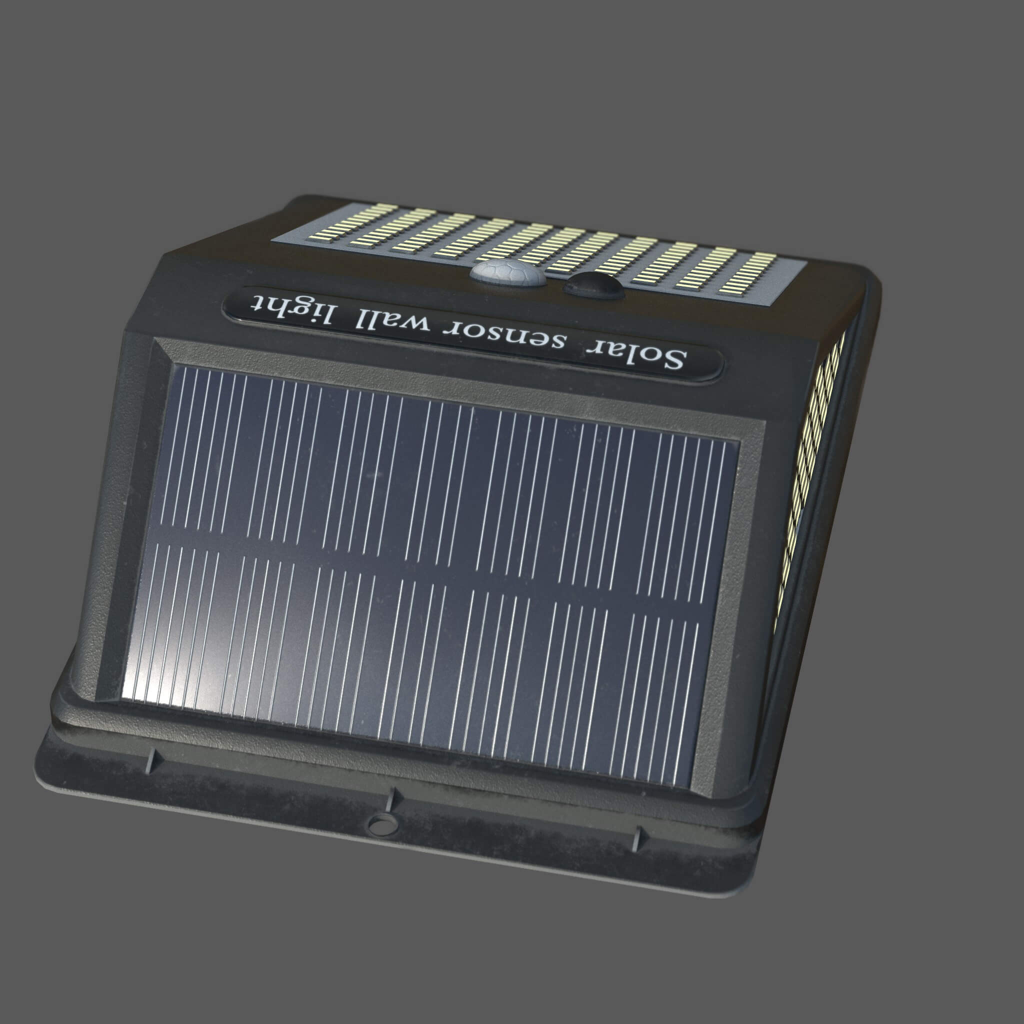 Solar Sensor Wall Light - 3D Model by alenfsl