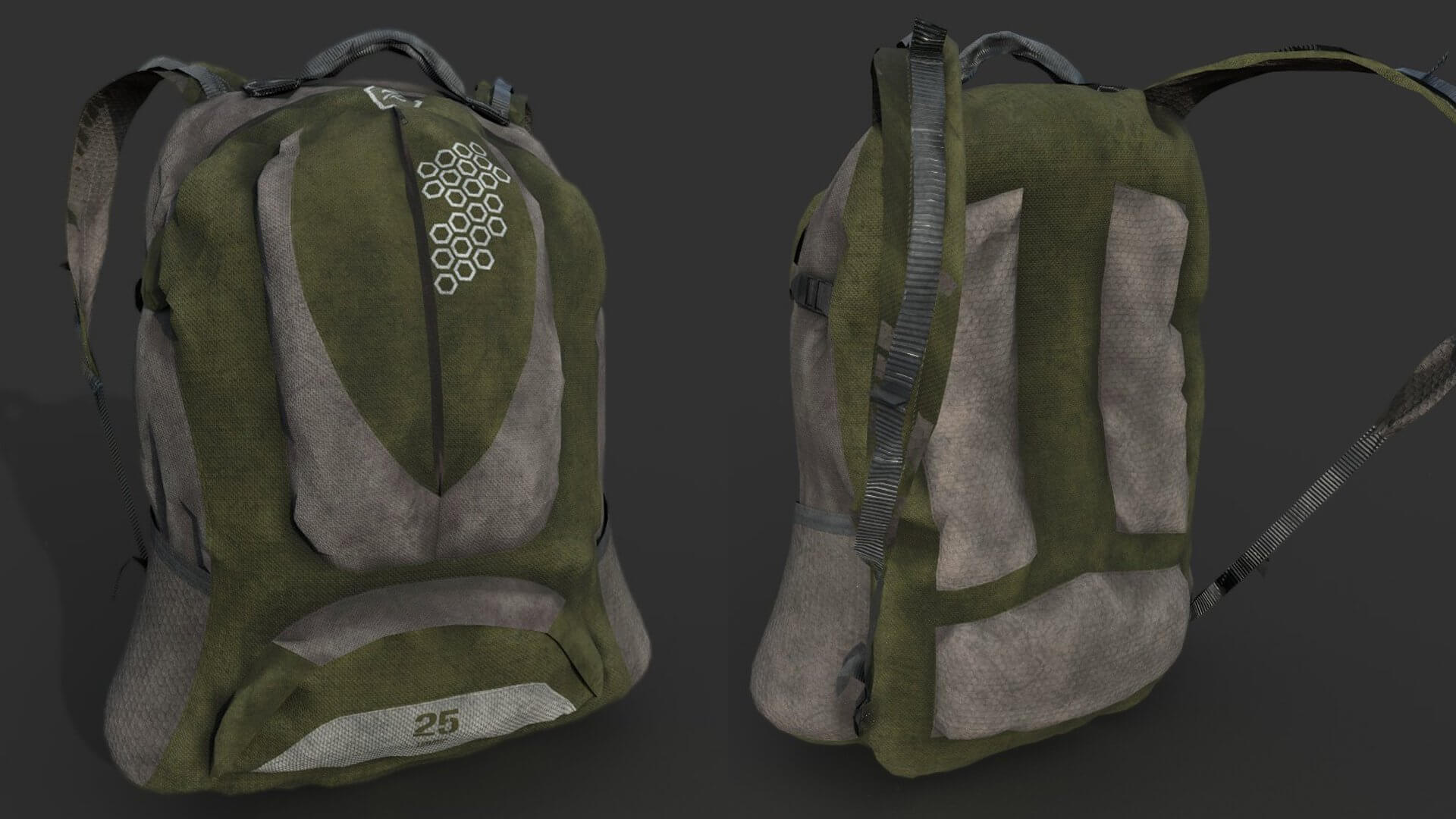 Sports Backpack - 3D Model by alenfsl