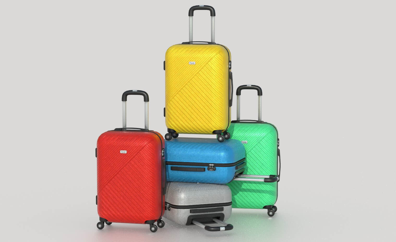 Suitcase 2 - 3D Model by alenfsl