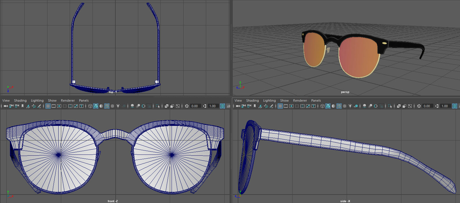 Sunglasses - 3D Model by alenfsl