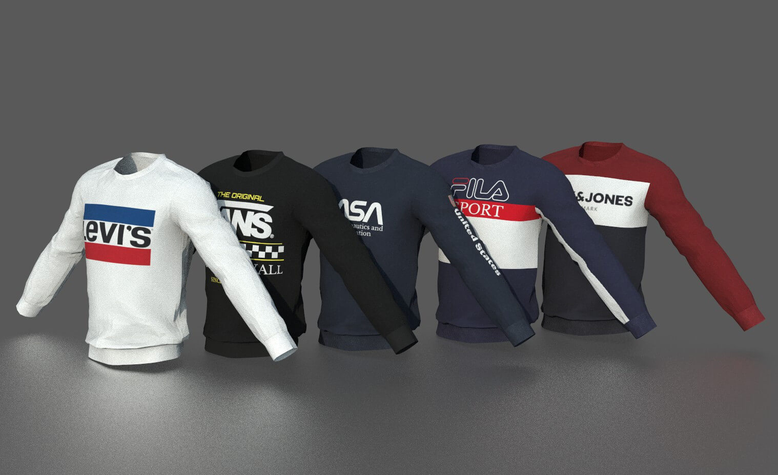 Sweatshirt - 3D Model by alenfsl