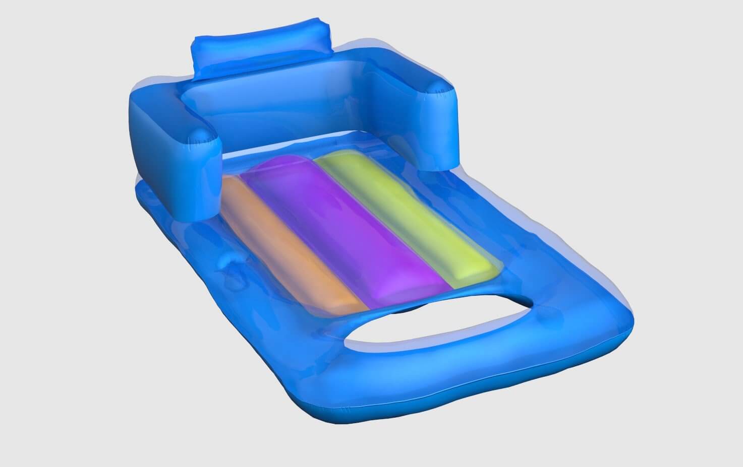 Swimming Mattress - 3D Model by alenfsl