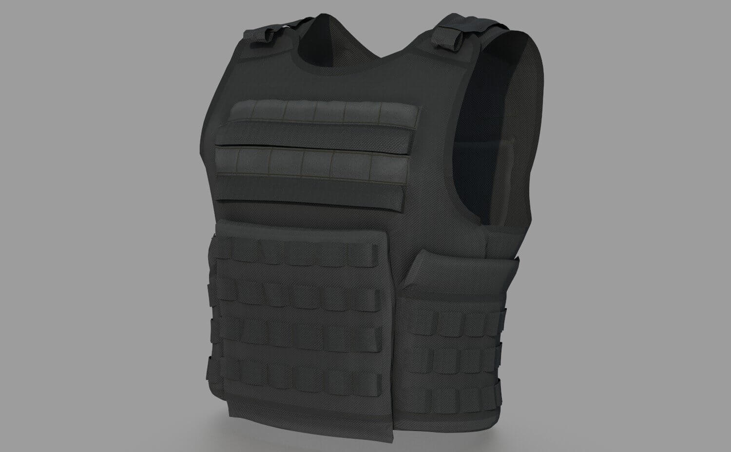 Tactical Vest - 3D Model by alenfsl