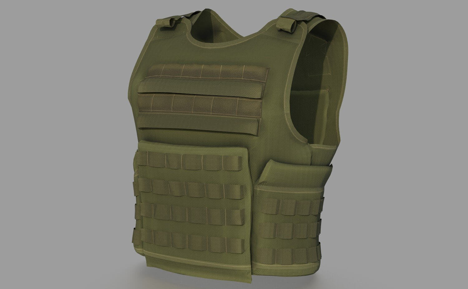 Tactical Vest - 3D Model by alenfsl