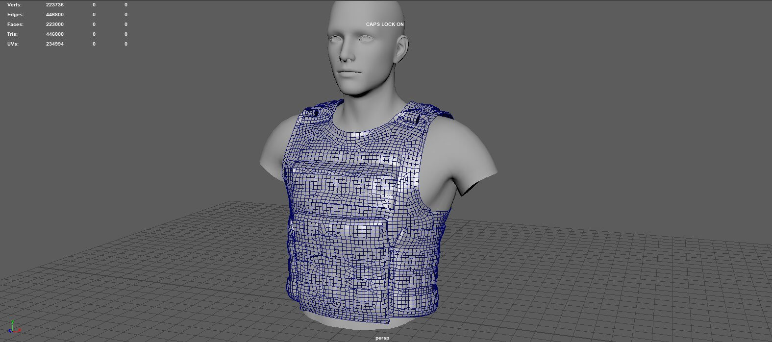 Tactical Vest - 3D Model by alenfsl
