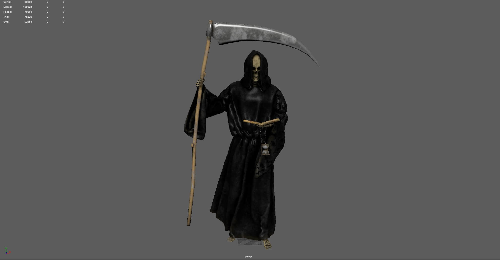 The Death - 3D Model by alenfsl