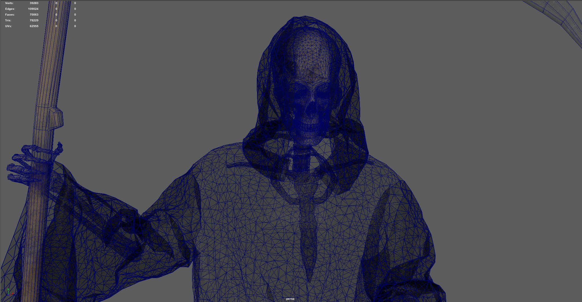 The Death - 3D Model by alenfsl