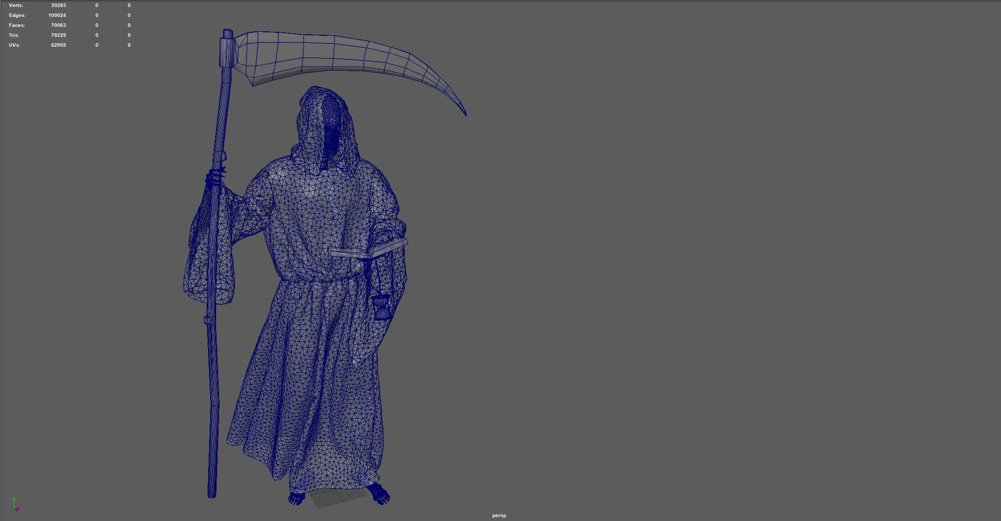 The Death - 3D Model by alenfsl