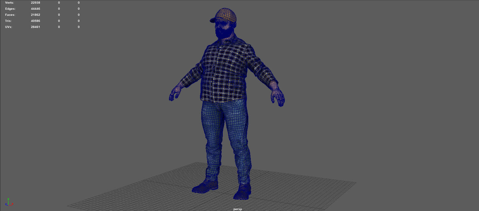 Truck Driver - 3D Model by alenfsl