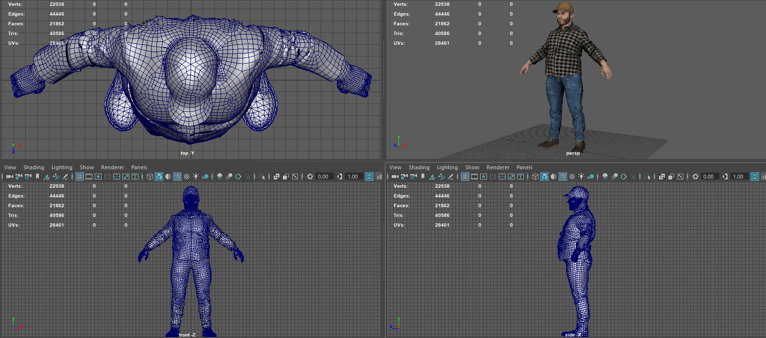 Truck Driver - 3D Model by alenfsl