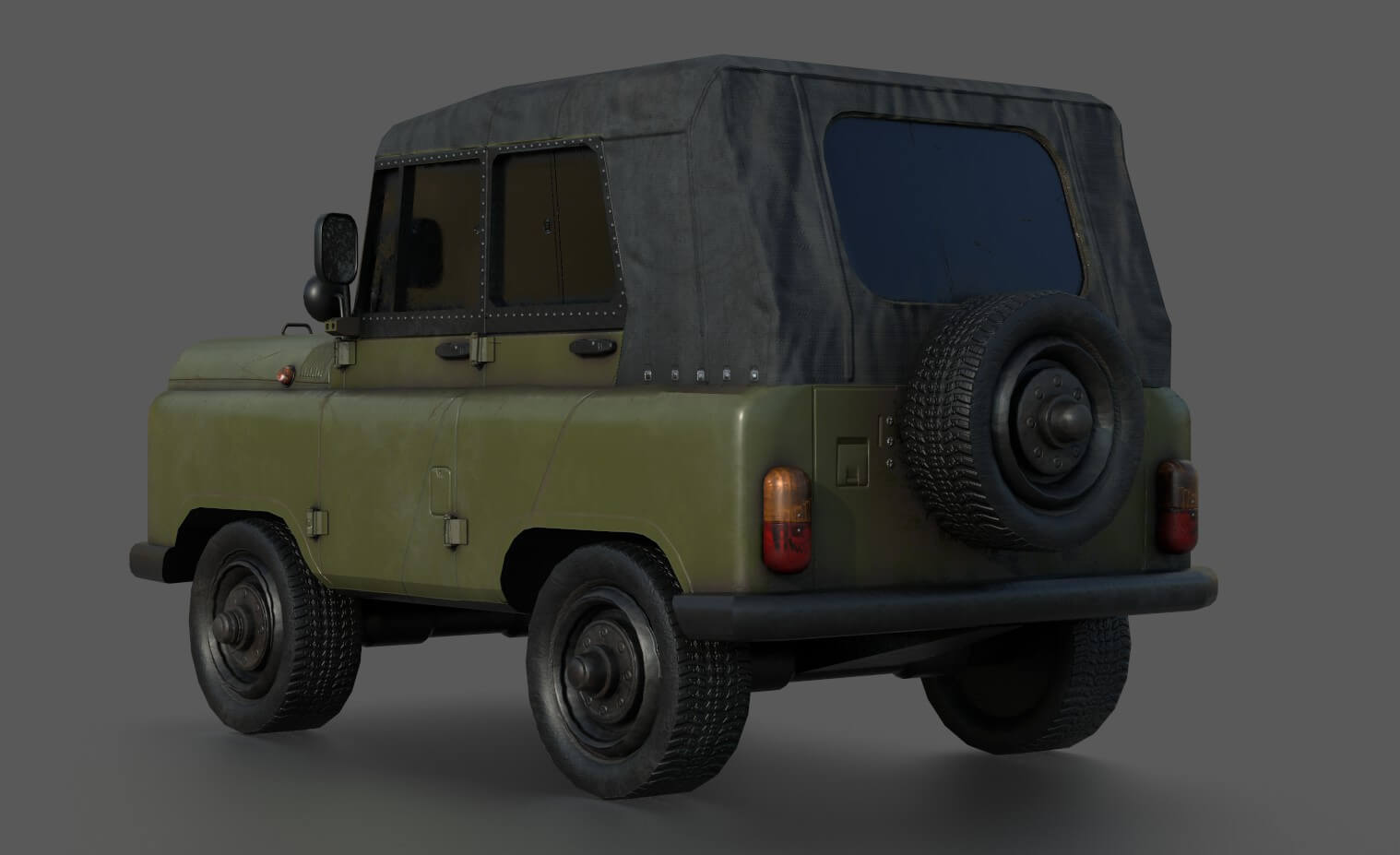 UAZ 469 - 3D Model by alenfsl