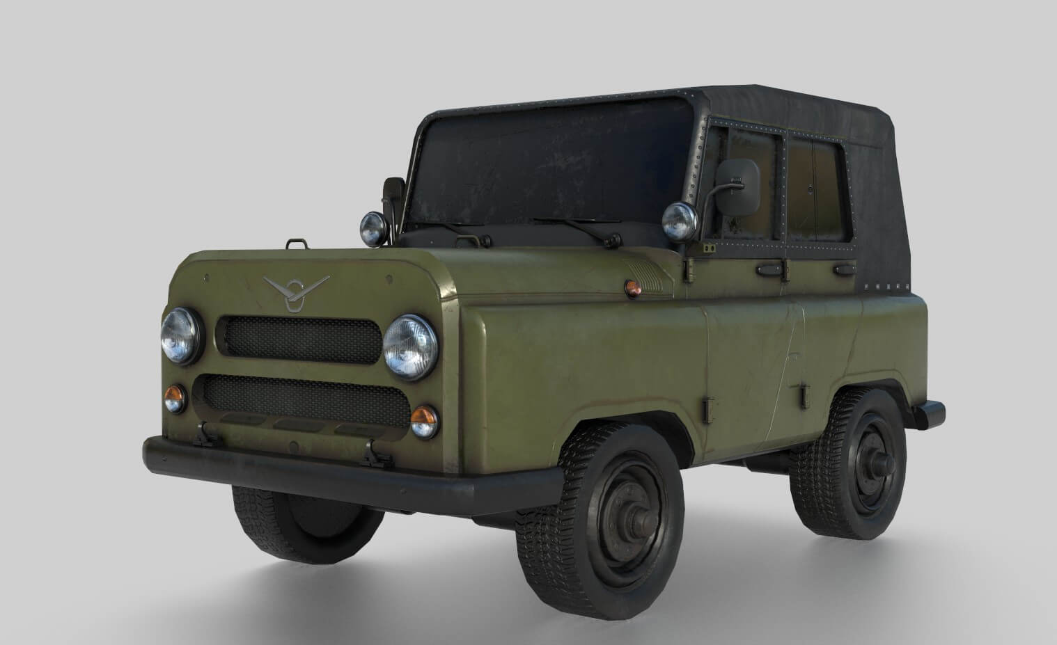 UAZ 469 - 3D Model by alenfsl