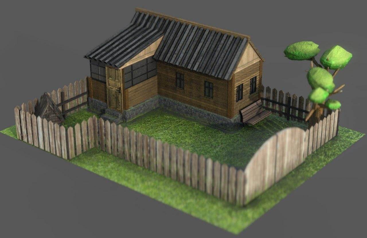 Vilage - 3D Model by alenfsl