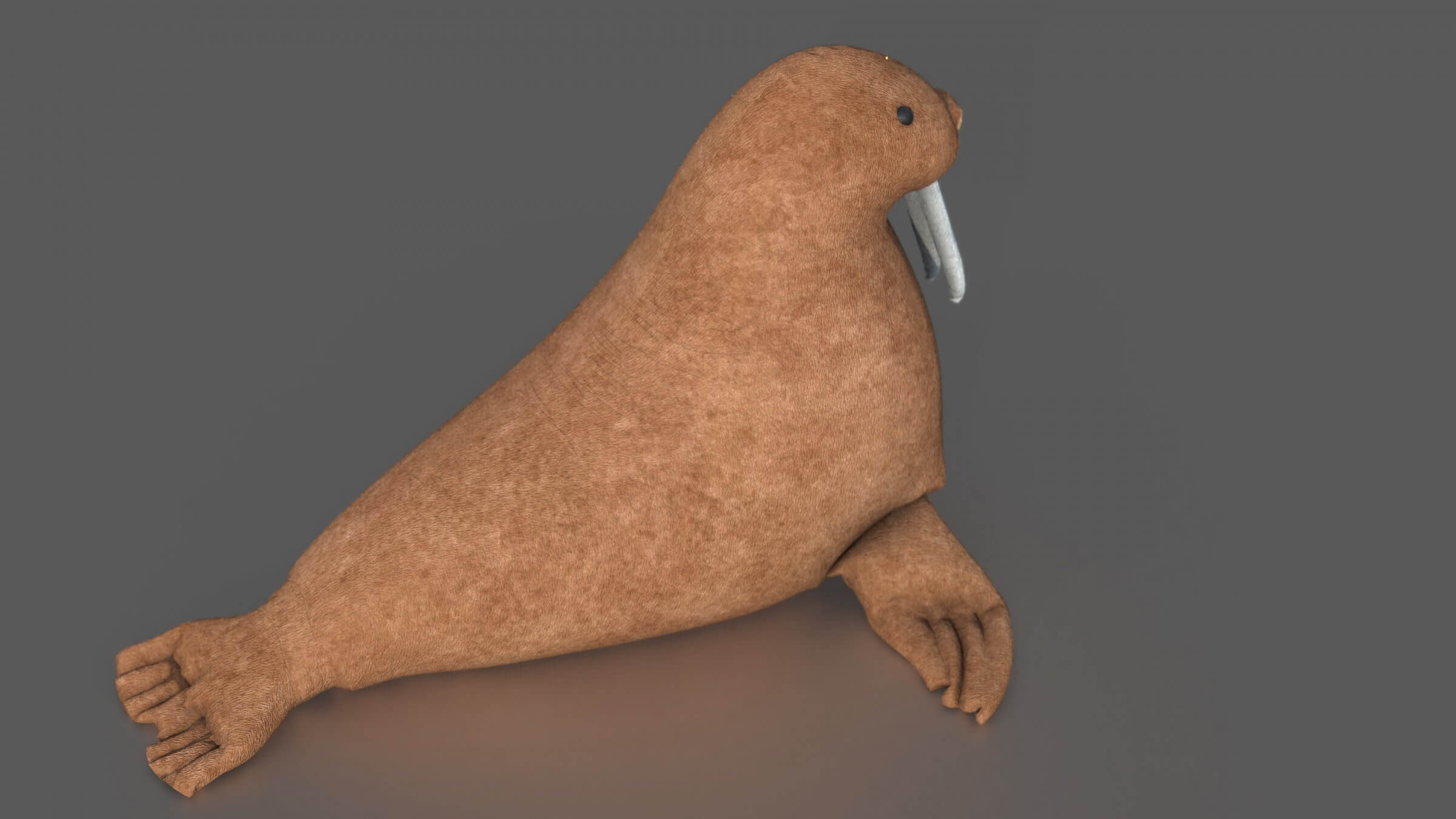Walrus Teddy - 3D Model by alenfsl